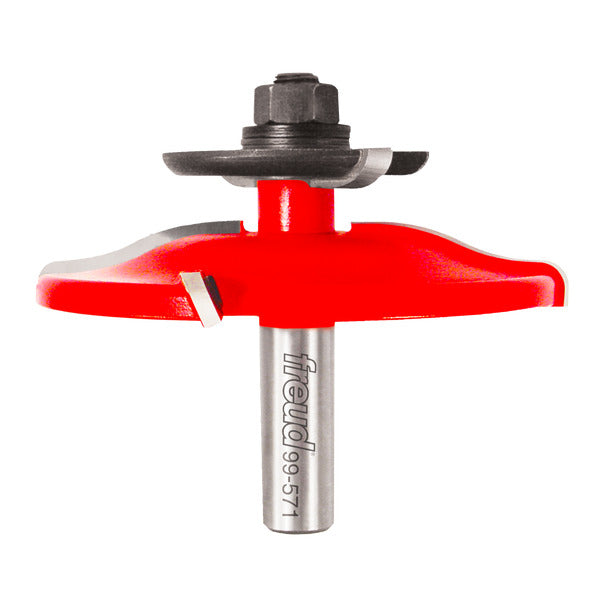 Freud 99-571 3-1/2" (Dia.) Raised Panel Bit w/Backcutters (Quadra-Cut ...