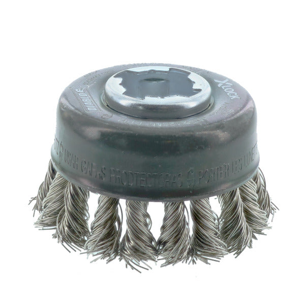 Diablo DPB275XKCS01F 2-3/4" X-LOCK Stainless Steel Knot Cup Brush – Way ...
