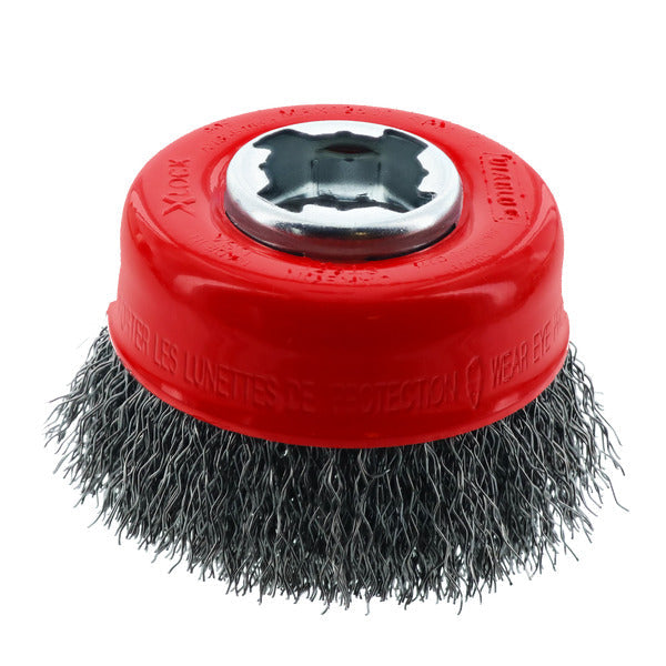 Diablo DPB300XCCC01F 3" X-LOCK Carbon Steel Crimped Cup Brush – Way Source