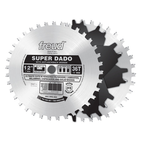 Freud SD512 12" Super Dado Sets – Way Source