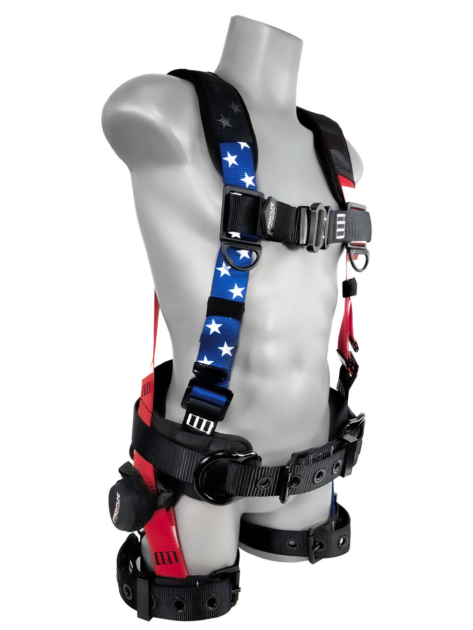 Frontline 110CTB-AM American Style Full Body Harness with Aluminum Har ...