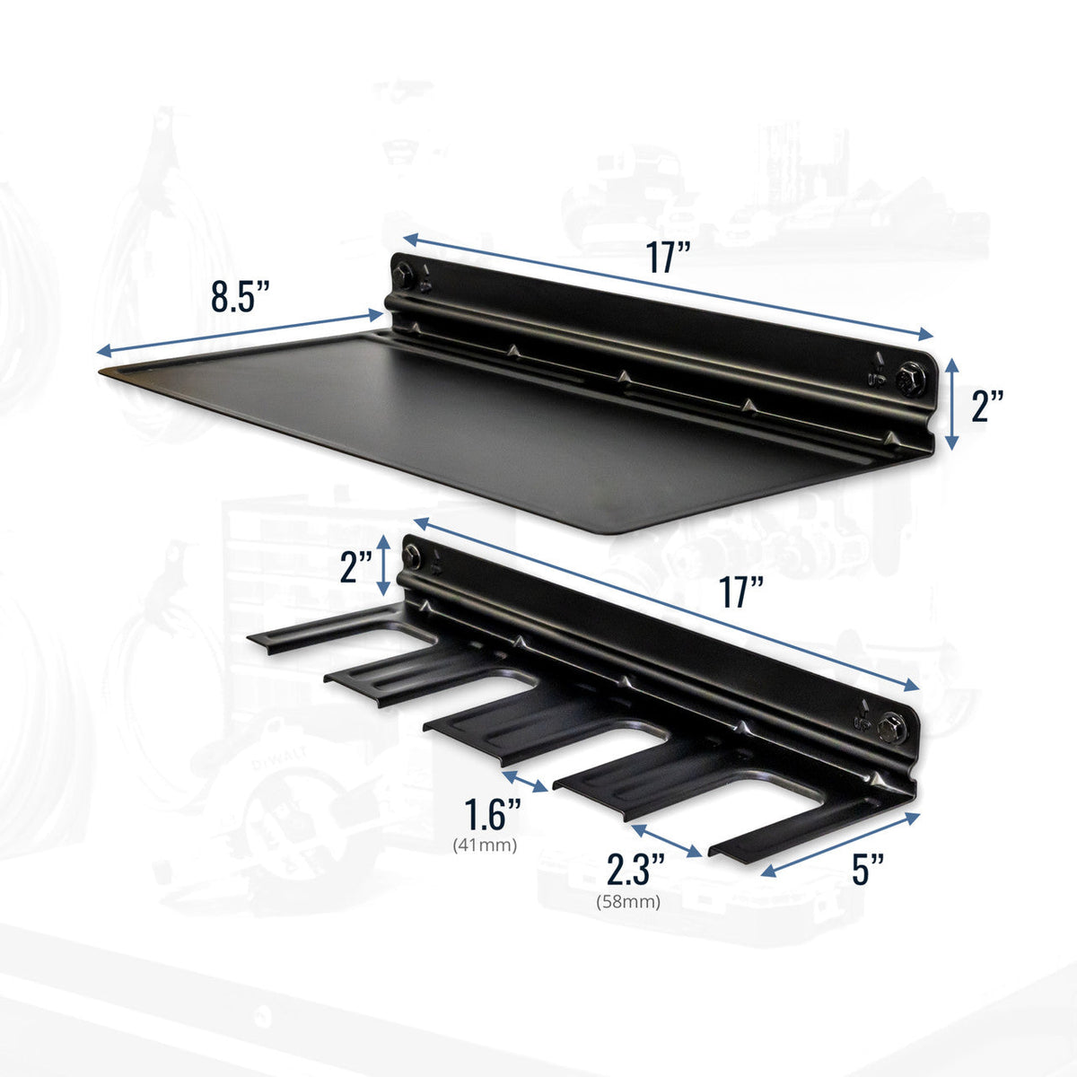Power Tool Organizer + Shelf | Garage Storage Rack – Way Source