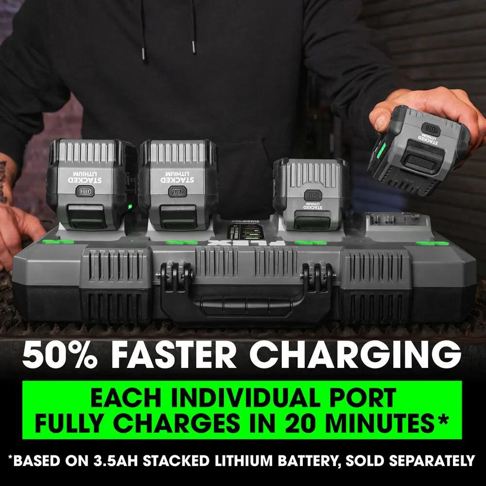 FLEX FX0451-Z 1120W 4-Port Simultaneous Rapid Charger – Way Source