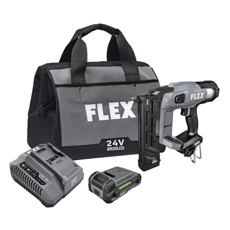 FLEX FX4511-1A 1/4" Narrow Crown Stapler Kit – Way Source