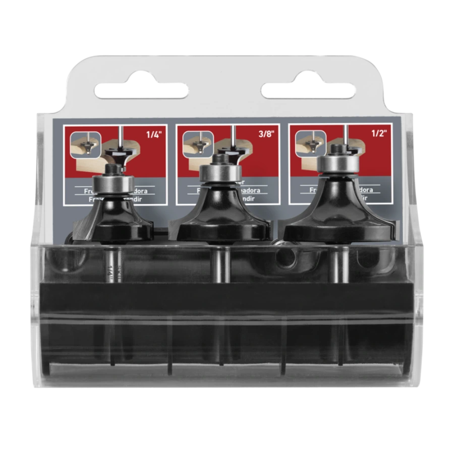 SKIL 91002 3pc Carbide Roundover Set – Way Source