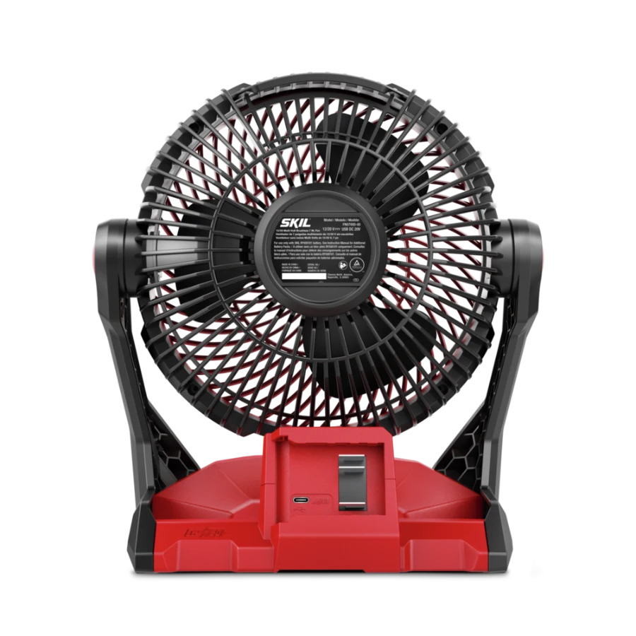 SKIL FN0700D-00 MULTIVOLT 12V/20V Brushless 7 In. Fan (Tool Only) – Way ...