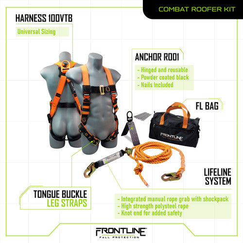 Frontline Combat Complete Roofers Kit Combat Plus Roofer Kit – Way Source