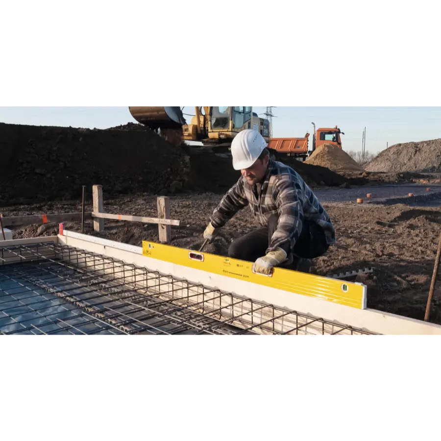 Stabila 35712 7'-12' Extendable Plate Level w/ Removable Standoffs ...