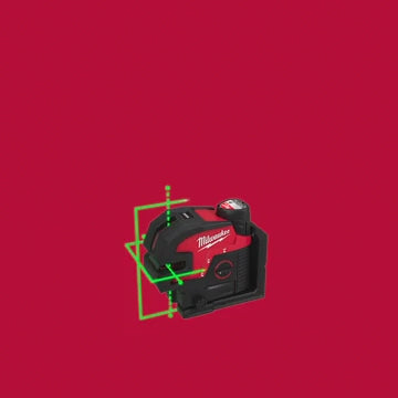 Milwaukee 3624-20 M12™ Green Laser – Cross Line & 4-Points – Way Source