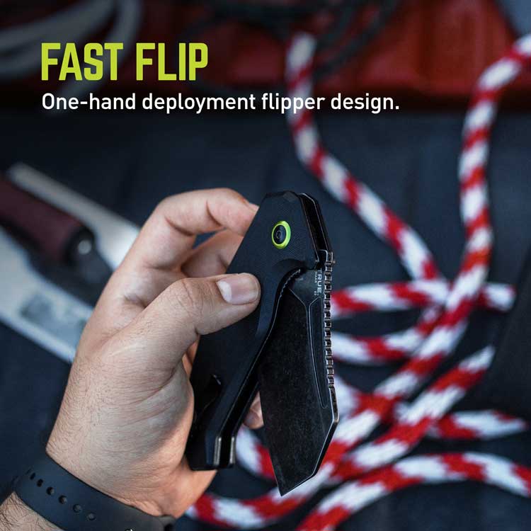 TRUE TRU-FMK-0007 MAAR Cleaver Flipper Knife – Way Source