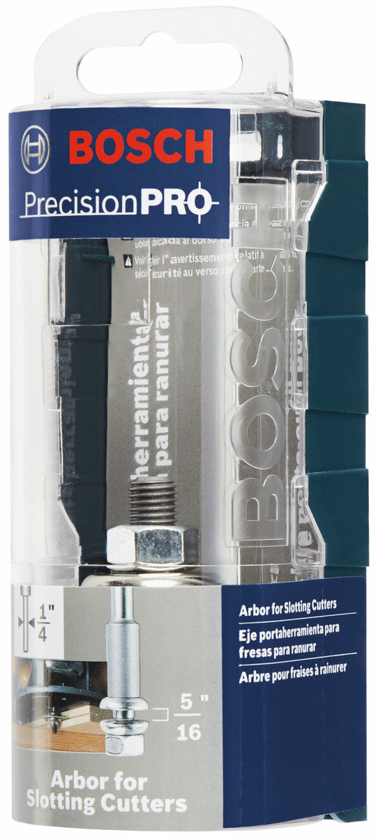 BOSCH 92813C 5/16 In. Arbor for Slotting Cutters – Way Source