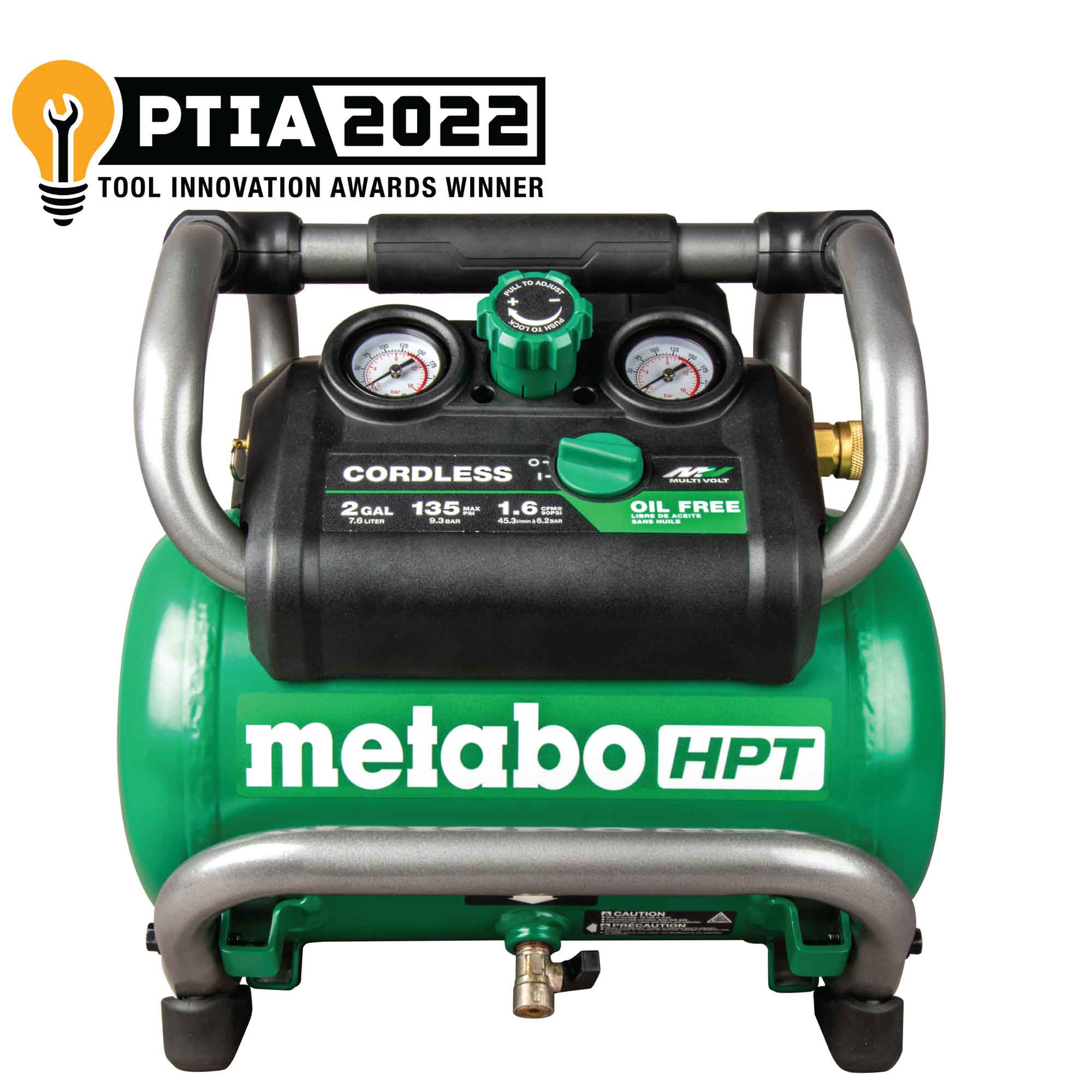 Metabo HPT EC36DAQ4M 36V MultiVolt 2 Gallon Cordless Compressor – Way ...