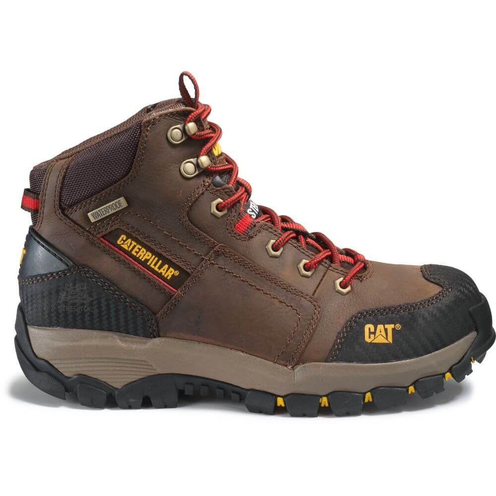 CAT P90614 Navigator Mid Waterproof Steel Toe Work Boot Clay – Way Source