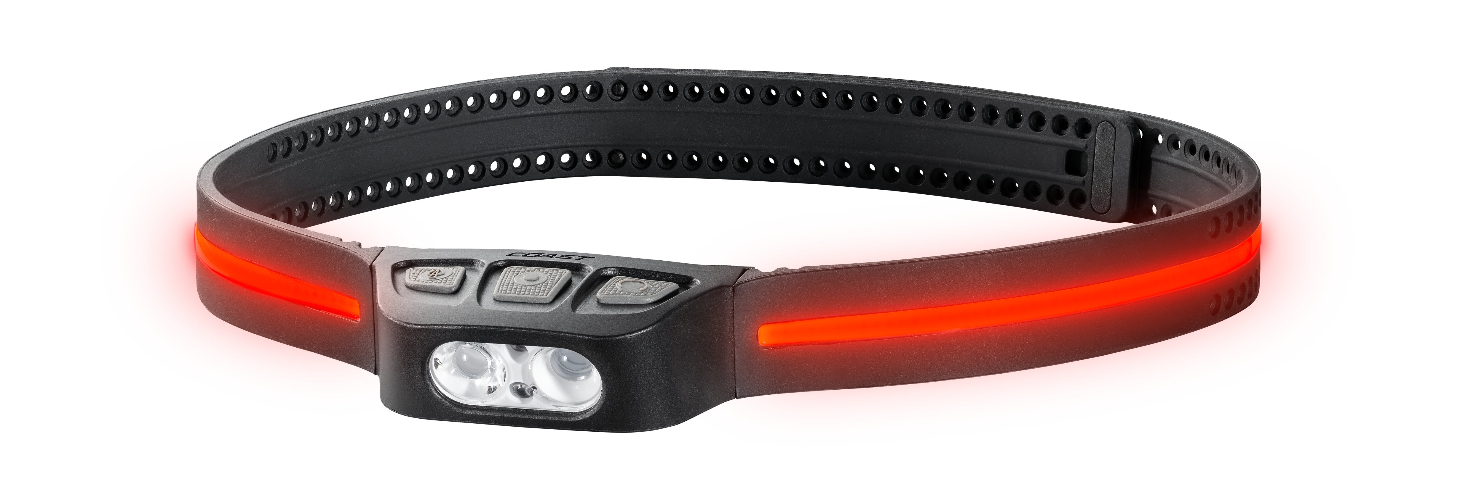 COAST LHS500R Rechargeable Headlamp with Lighted Strap 31036 – Way Source