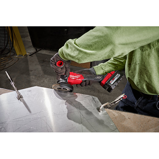 Milwaukee 2889-20 M18 FUEL™ 4-1/2" / 5" Variable Speed Braking Grinder ...