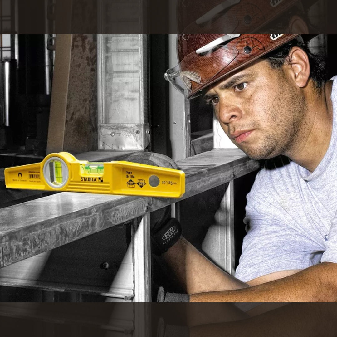 Stabila 48380 Magnetic 3 Spirit Level Set - 24 inch 48 inch 10 inch To ...