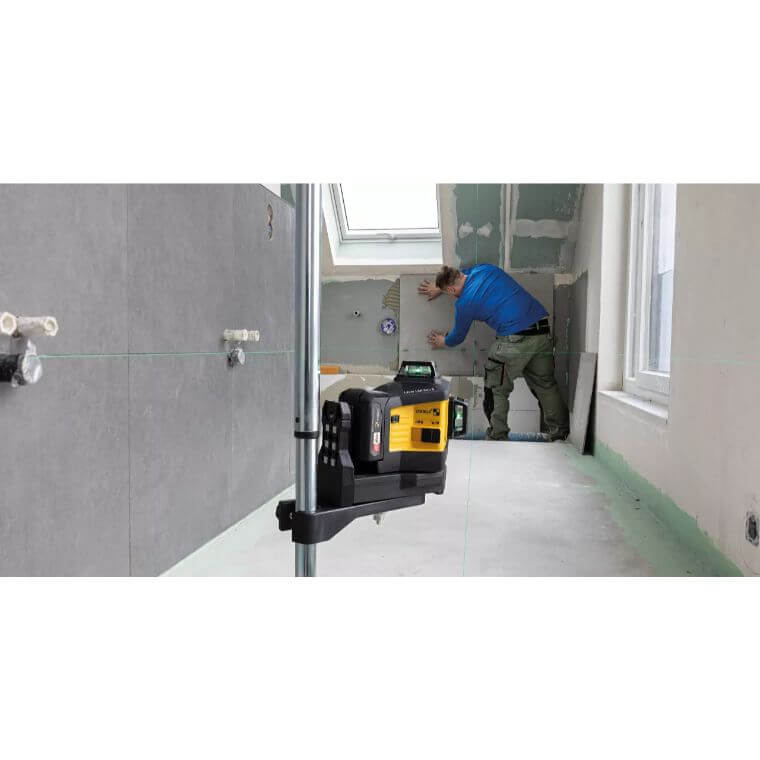 Stabila 03420 Multi-line laser LAX 600 G, 12 V system, 7-piece set, wi ...