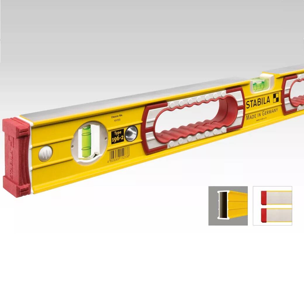 Stabila 37416 Type 196 Heavy Duty Spirit Levels 16 inch – Way Source